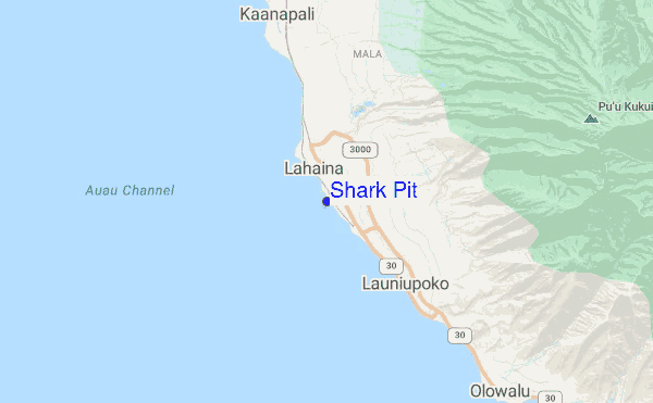 Shark Pit Surf Forecast and Surf Report
