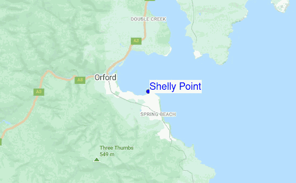 Shelly Point Surf Forecast and Surf Report