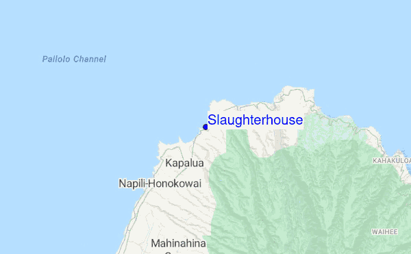 Slaughterhouse Surf Forecast and Surf Report