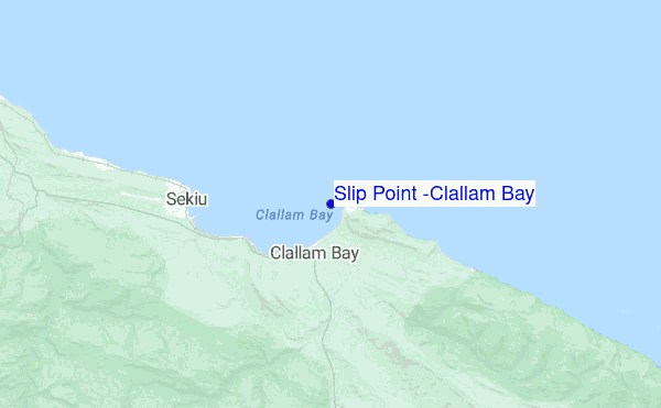 Slip Point (Clallam Bay) Surf Forecast and Surf Report