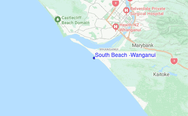 South Beach (Wanganui) 48 hour detailed Surf Forecast