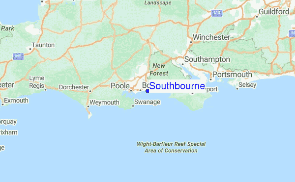 Southbourne Surf Forecast and Surf Reports (South Coast, UK)