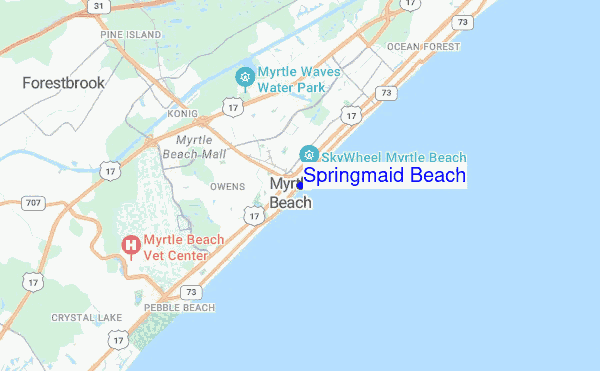 Springmaid Beach Surf Forecast and Surf Report