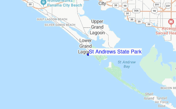 St Andrews State Park Surf Forecast and Surf Reports (Florida - Gulf, USA)