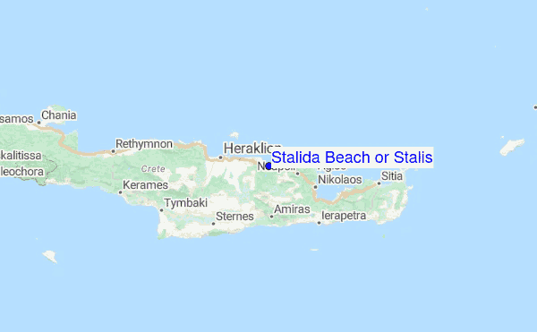 Stalida Beach or Stalis Surf Forecast and Surf Reports (Crete, Greece)