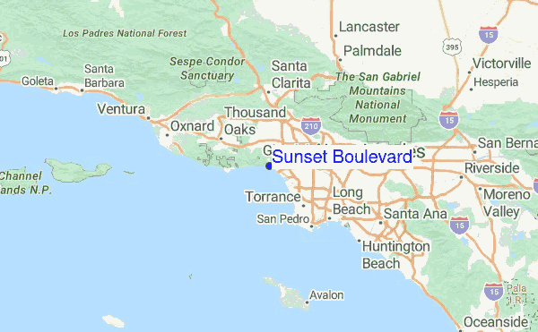 Sunset Boulevard Surf Forecast and Surf Reports (CAL - LA County, USA)