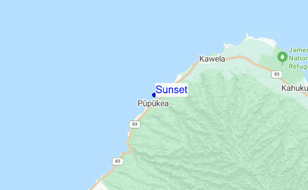 Sunset 48 hour detailed Surf Forecast