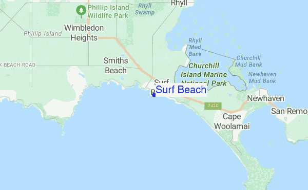 Surf Beach Surf Forecast and Surf Reports (VIC - Phillip Island, Australia)