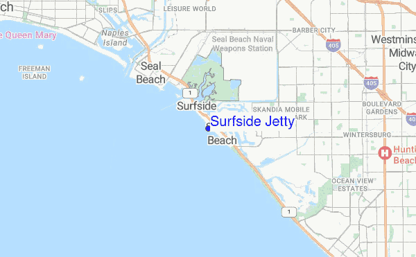 Surfside Jetty 48 hour detailed Surf Forecast