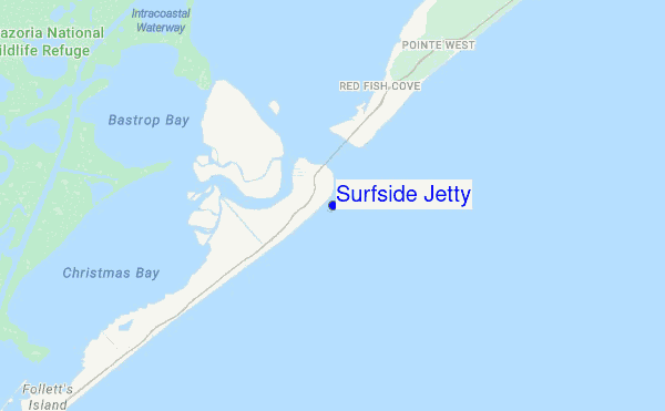 Surfside Jetty Surf Forecast and Surf Reports (Texas, USA)