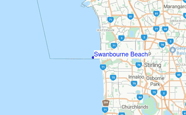 Swanbourne Beach Surf Forecast and Surf Report