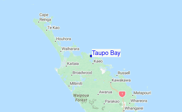Taupo Bay Surf Forecast and Surf Reports (Northland, New Zealand)