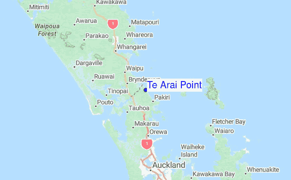 Te Arai Point Surf Forecast and Surf Reports (Northland, New Zealand)