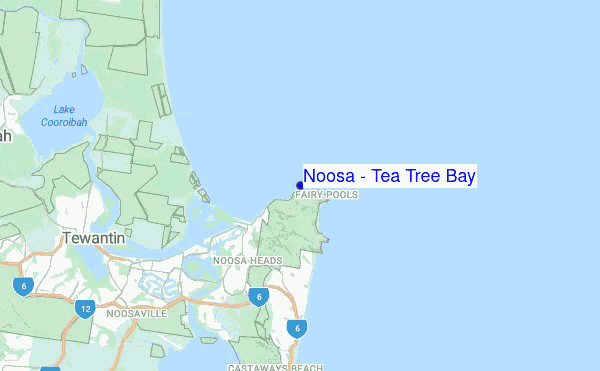 Noosa - Tea Tree Bay 48 hour detailed Surf Forecast