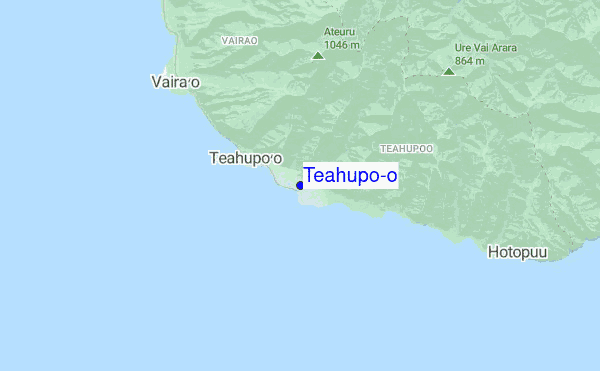Teahupo’o 48 hour detailed Surf Forecast