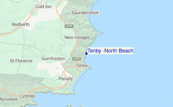 Tenby (North Beach) Surf Forecast and Surf Reports (Wales ...