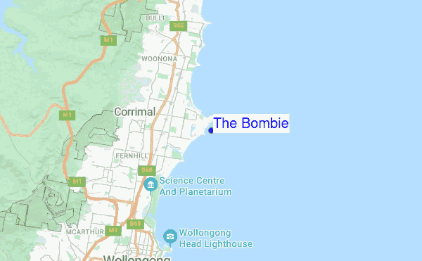 The Bombie 48 hour detailed Surf Forecast