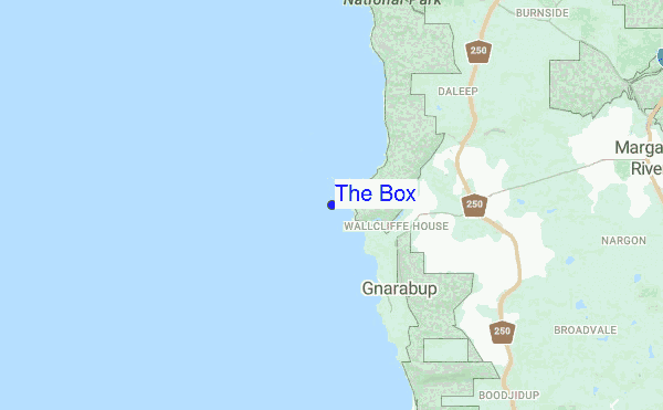 The Box Surf Forecast and Surf Report