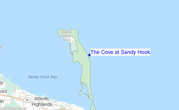 The Cove at Sandy Hook Surf Forecast and Surf Reports (New Jersey, USA)