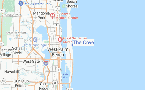 The Cove Surf Forecast and Surf Report