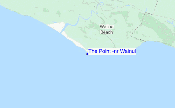 The Point (nr Wainui) Surf Forecast and Surf Report