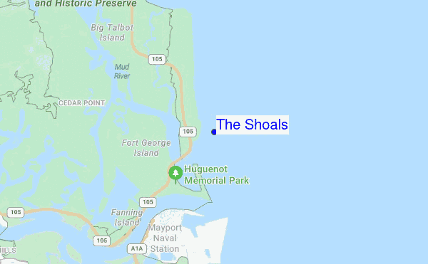 The Shoals Surf Forecast and Surf Reports (Florida - North, USA)