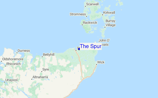The Spur Surf Forecast and Surf Reports (Scot - North Coast, UK)