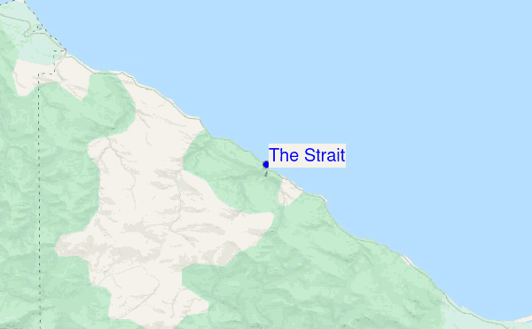 The Strait 48 hour detailed Surf Forecast