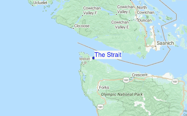 The Strait Surf Forecast and Surf Reports (Washington, USA)