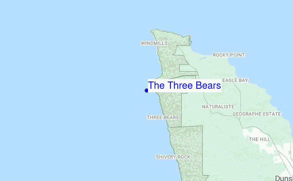 The Three Bears 48 hour detailed Surf Forecast