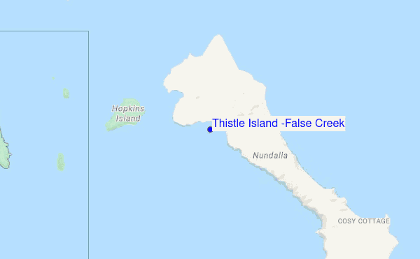 Thistle Island (False Creek) Surf Forecast and Surf Report