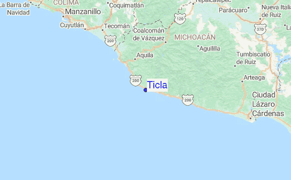 Ticla Surf Forecast and Surf Reports (Michoacan, Mexico)