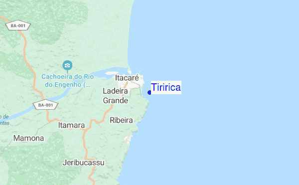Tiririca 48 hour detailed Surf Forecast