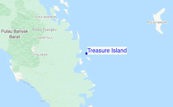 Treasure Island Surf Forecast and Surf Reports (Banyak Islands, Indonesia)