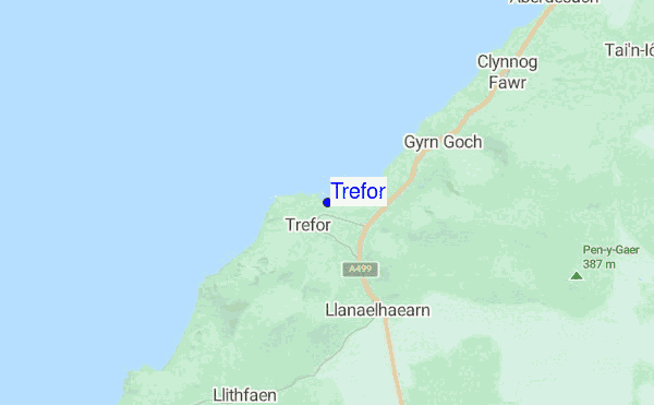 Trefor 48 hour detailed Surf Forecast