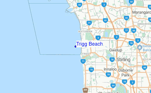 Trigg Beach Surf Forecast and Surf Report