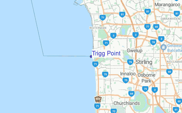 Trigg Point 48 hour detailed Surf Forecast