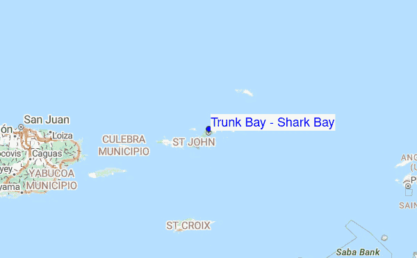 Trunk Bay - Shark Bay Surf Forecast and Surf Reports (Tortola, British ...
