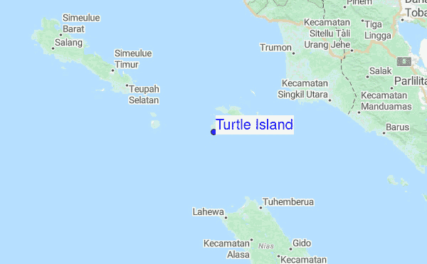 TurtleIsland Surf Forecast and Surf Reports (Banyak Islands, Indonesia)