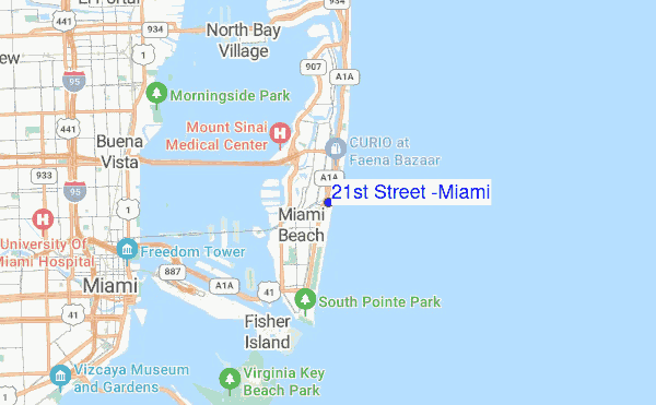 21st Street (Miami) Surf Forecast and Surf Report