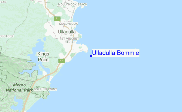 Ulladulla Bommie Surf Forecast and Surf Report