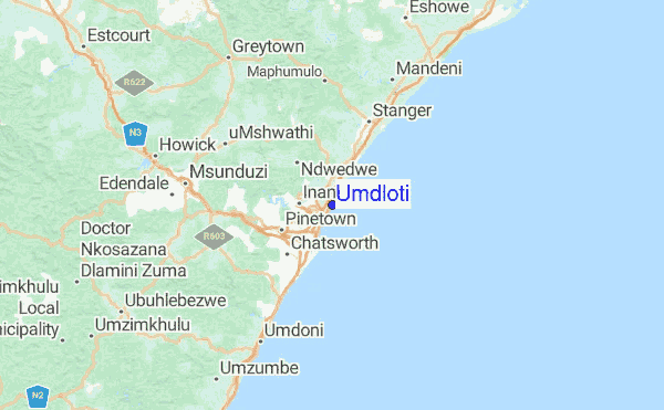 Umdloti Surf Forecast and Surf Reports (KZN North, South Africa)
