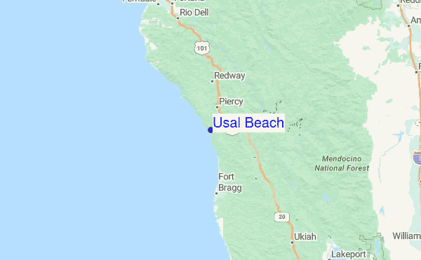Usal Beach Surf Forecast and Surf Reports (CAL - Mendocino County, USA)