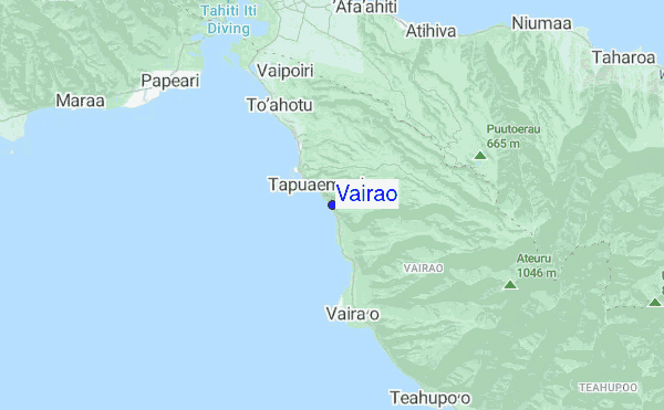 Vairao Surf Forecast and Surf Report