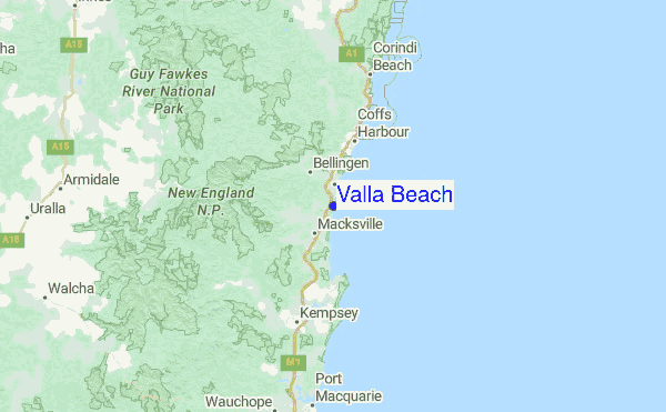Valla Beach Surf Forecast and Surf Reports (NSW - Port Macquarie ...