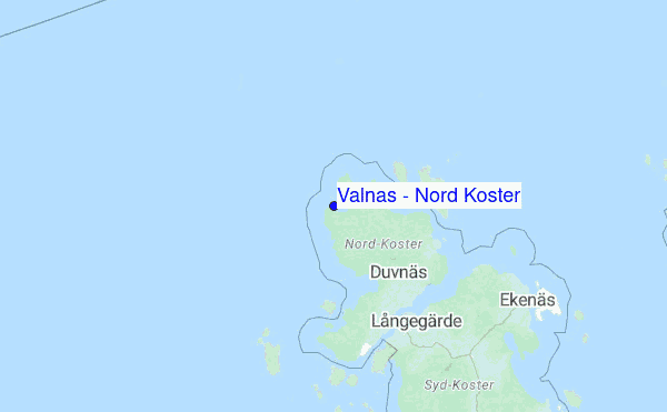 Valnäs - Nord Koster Surf Forecast and Surf Report