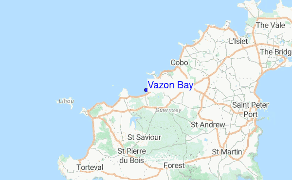 Vazon Bay Surf Forecast and Surf Report