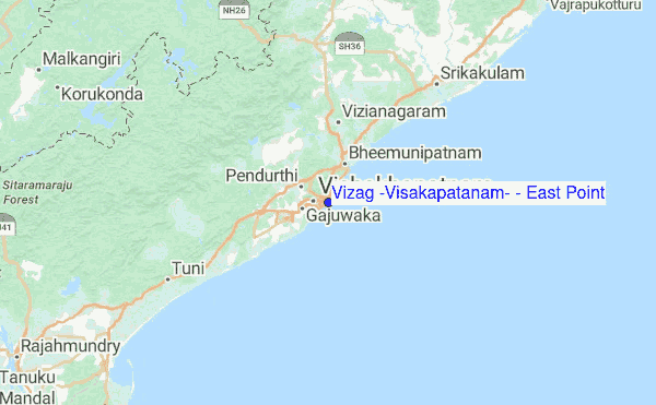Vizag (Visakapatanam) - East Point Surf Forecast and Surf Reports ...