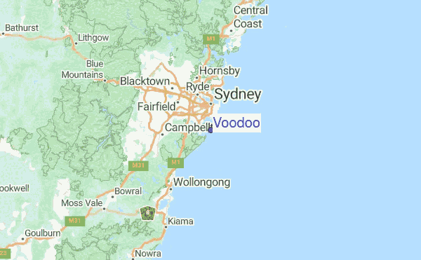 Voodoo 48 hour detailed Surf Forecast