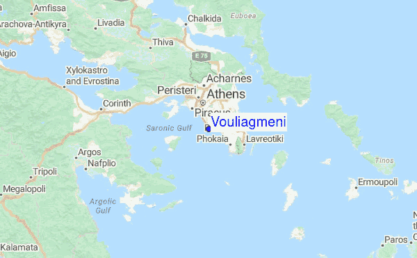 Vouliagmeni Surf Forecast and Surf Reports (Aegean Sea, Greece)